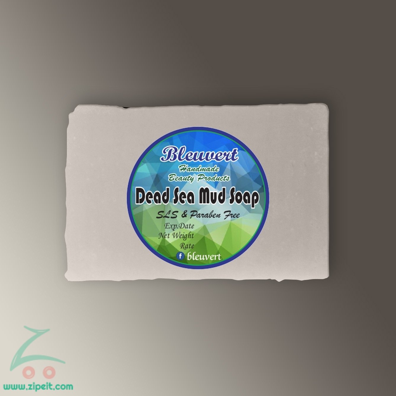 Dead Sea Mud SLS&Paraben Free Bath Soap (Bleuvert) - 90g | Shop ...