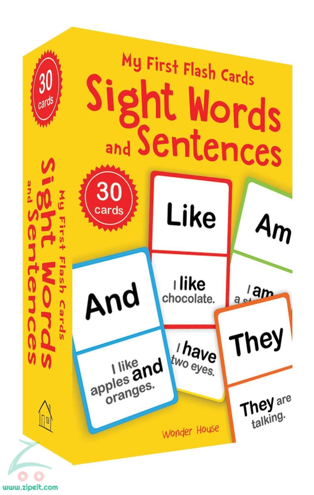 My First Flash Cards: Sight Words and Sentences | Shop Products Online ...