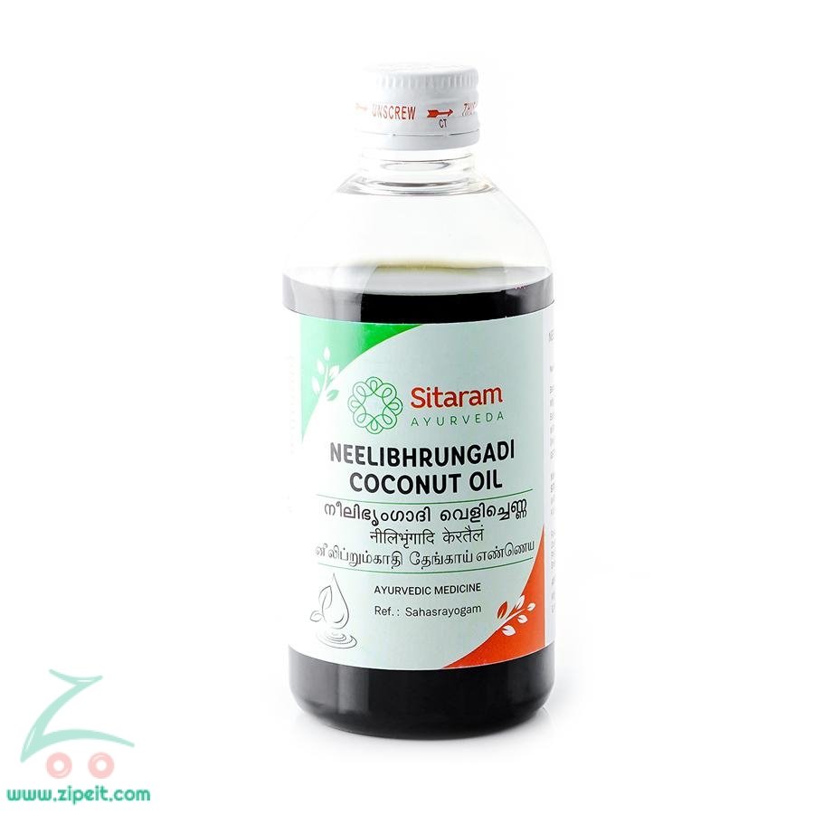 Sitaram Ayurveda - Neelibrungadi Coconut Oil - 200ml | Shop Products ...
