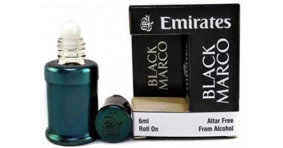Emirates - Black Marco Attar Roll on Perfume - 6ml (Pack of 4) | Shop ...