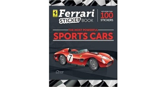 Ferrari Sticker Book For Kids-The Most Powerful Sports Cars | Shop ...
