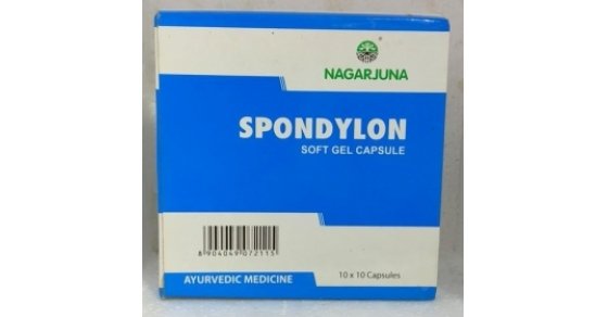 Nagarjuna Ayurveda - Spondylon Capsules - 100nos | Shop Products Online ...