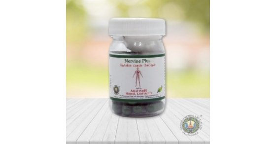 Nervine Plus Capsules (Aravindh Herbal Labs) - 30nos | Shop Products ...